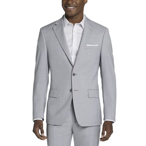 Bar III | Suits & Blazers | Bar Iii Mens Skinnyfit Wool Blend Sharkskin ...